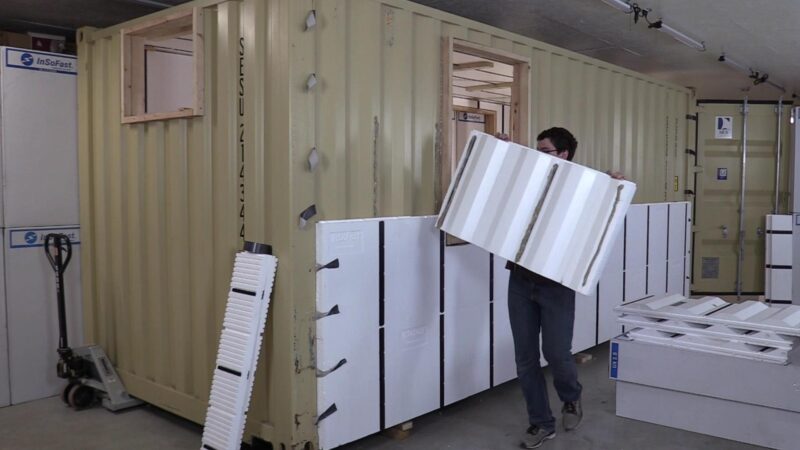 Sidewall (20' High Cube) CX44-Bundle | InSoFast Container Insulation