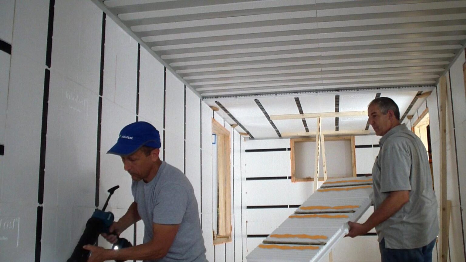 Cold Weather Container Applications | InSoFast Insulated Framing