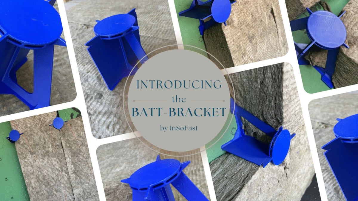 Introducing the Batt-Bracket for insulation batts! | InSoFast ...