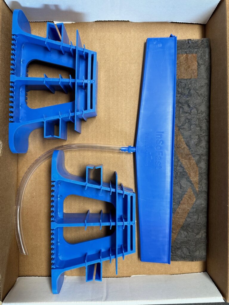 X-Bracket System (Sample) - InSoFast Continuous Insulation Panels