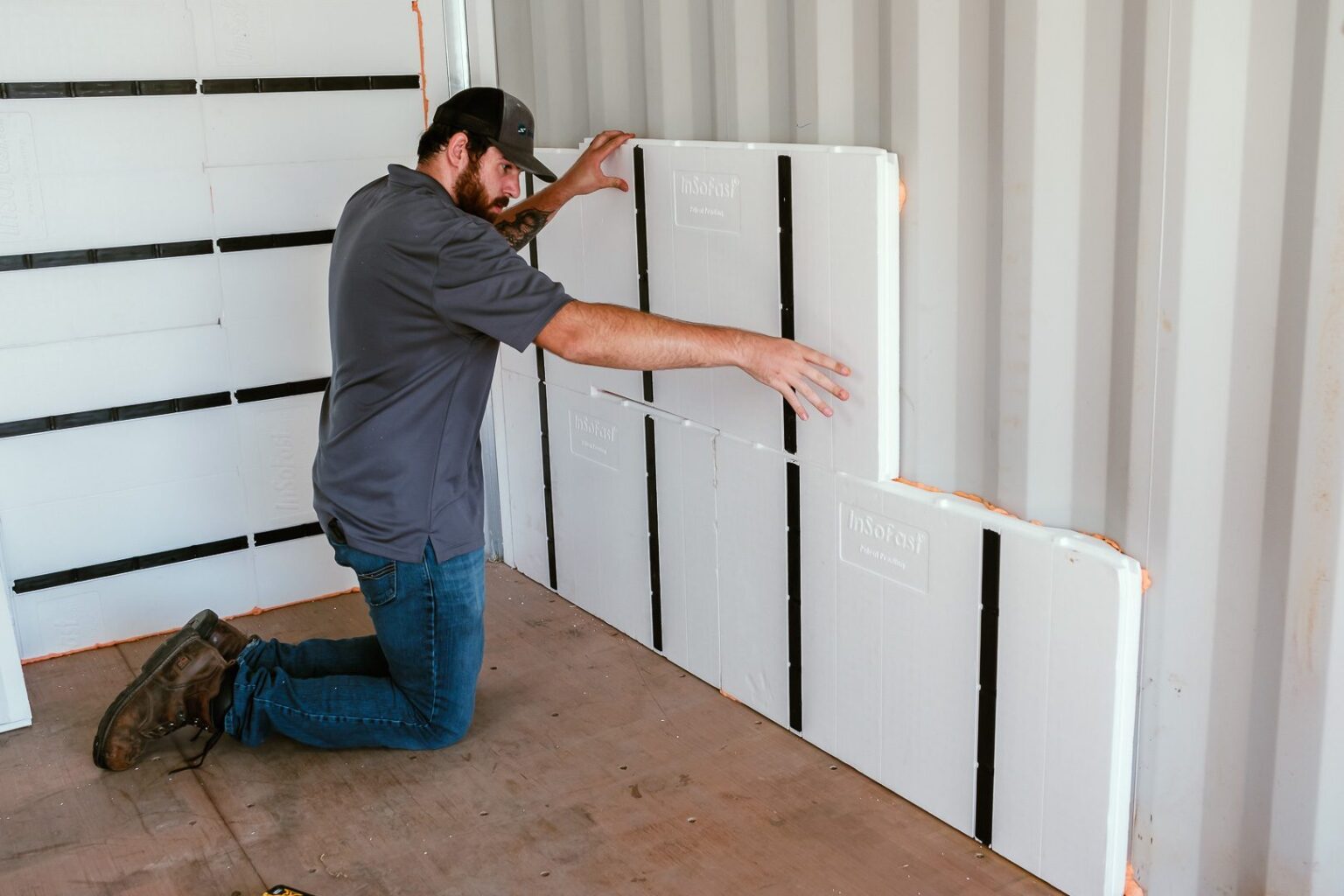 InSoFast Continuous Insulation | Interior-Exterior & Shipping Containers