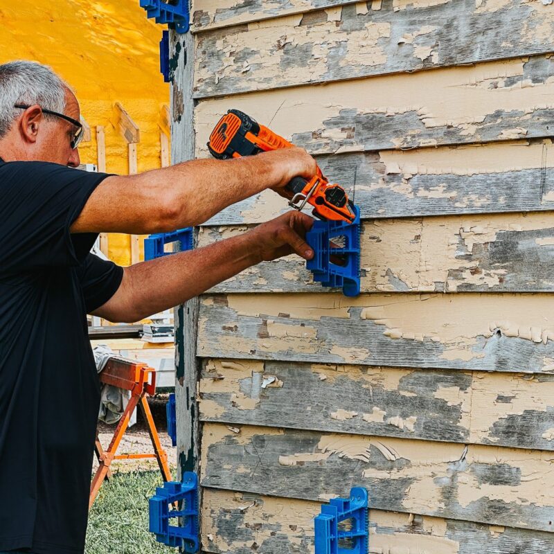 X-Bracket System for Home Insulation - InSoFast